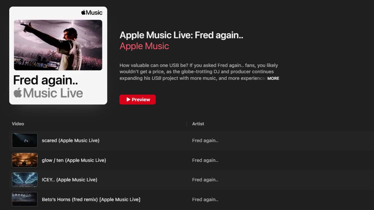 Fred Again’s Apple Music Live Set From Dublin Is Now Streaming Worldwide