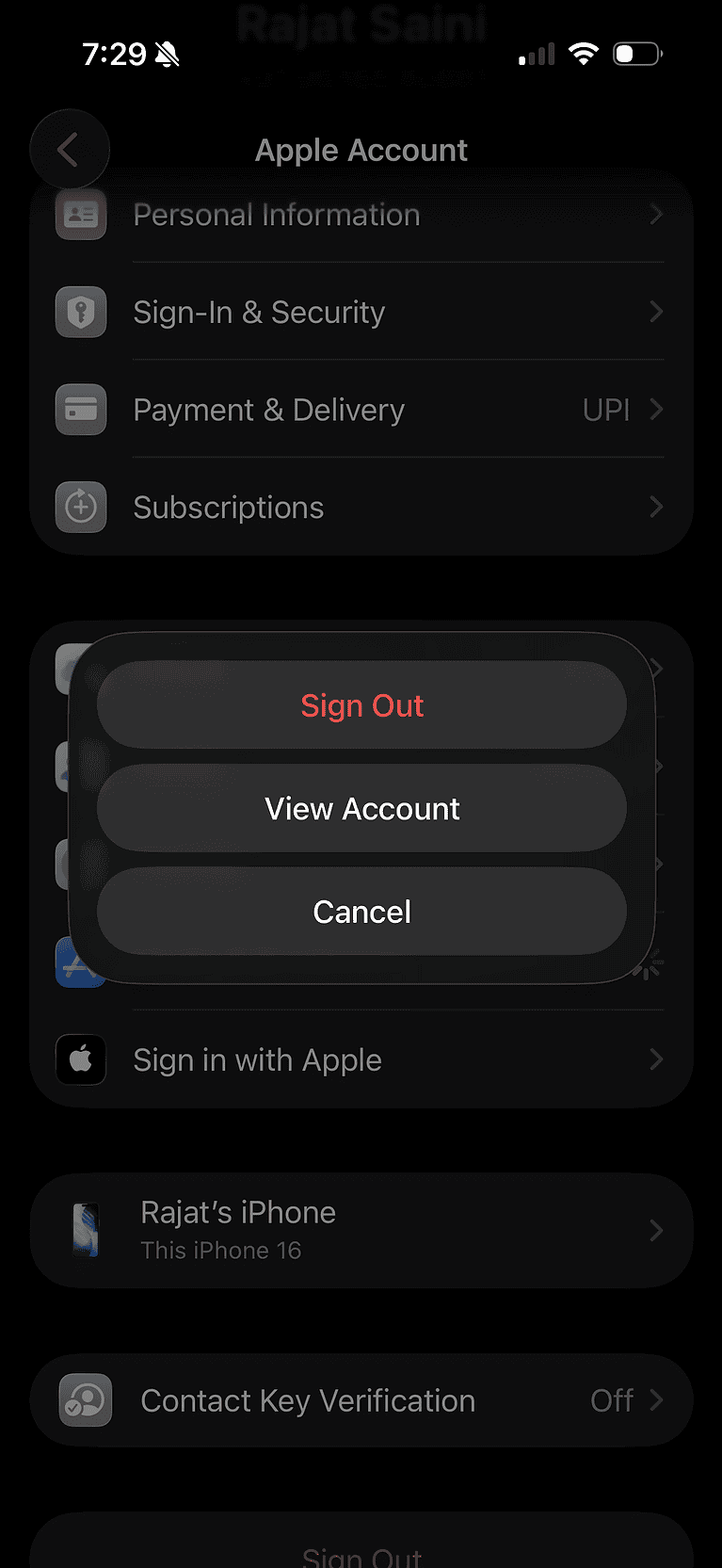 How to Sign Out of Apple Music in iOS 26