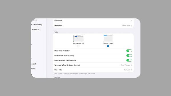 macOS 26.4 and iPadOS 26.4 bring back Safari compact tab bar