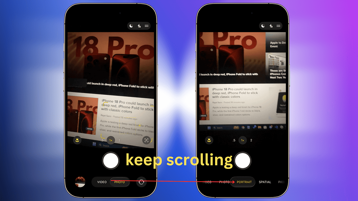 Where Is Portrait Mode in iOS 26? Here’s How to Find It