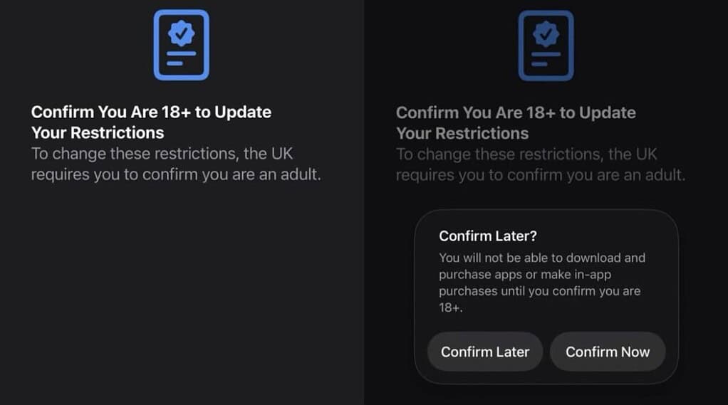 Apple Says iOS 26.4 Beta 2 Age Verification Prompt Was a Mistake