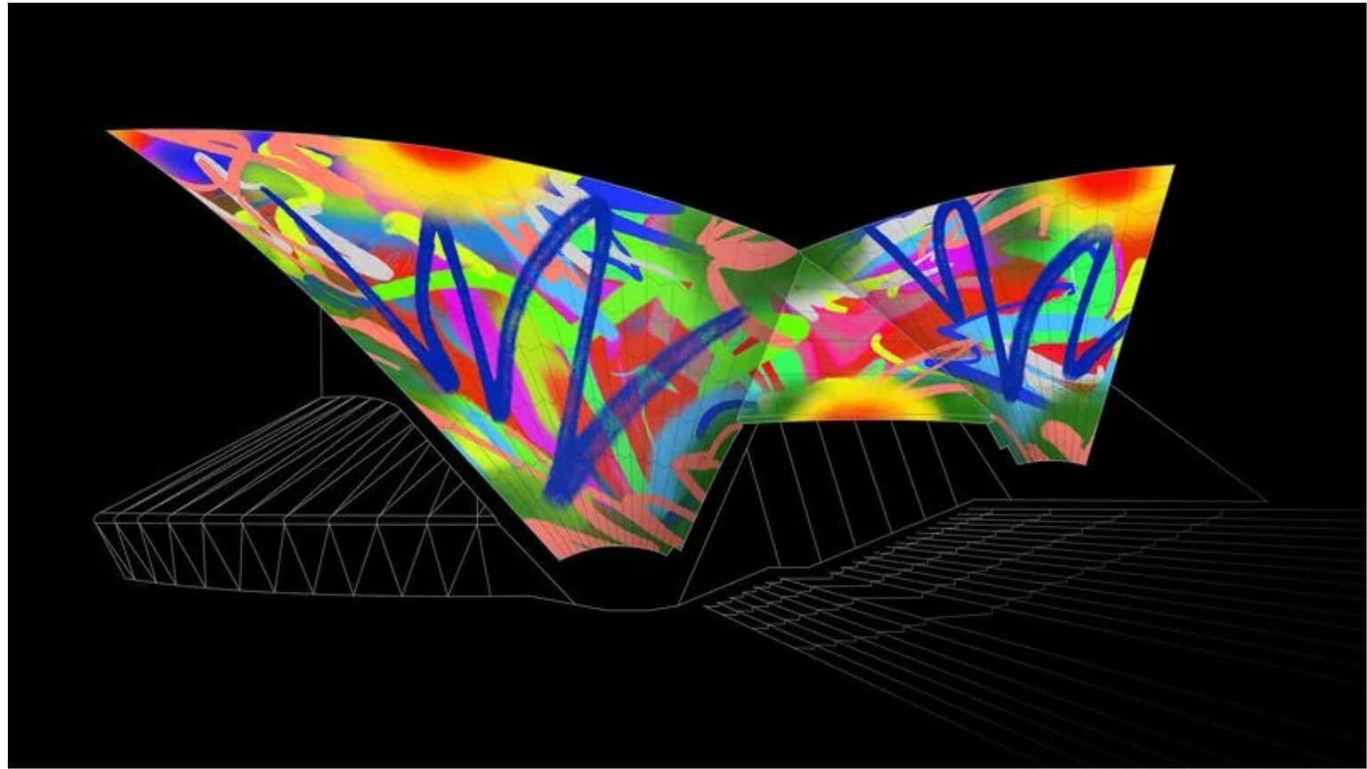 Apple turns Sydney Opera House into a Digital Canvas with iPad Artwork