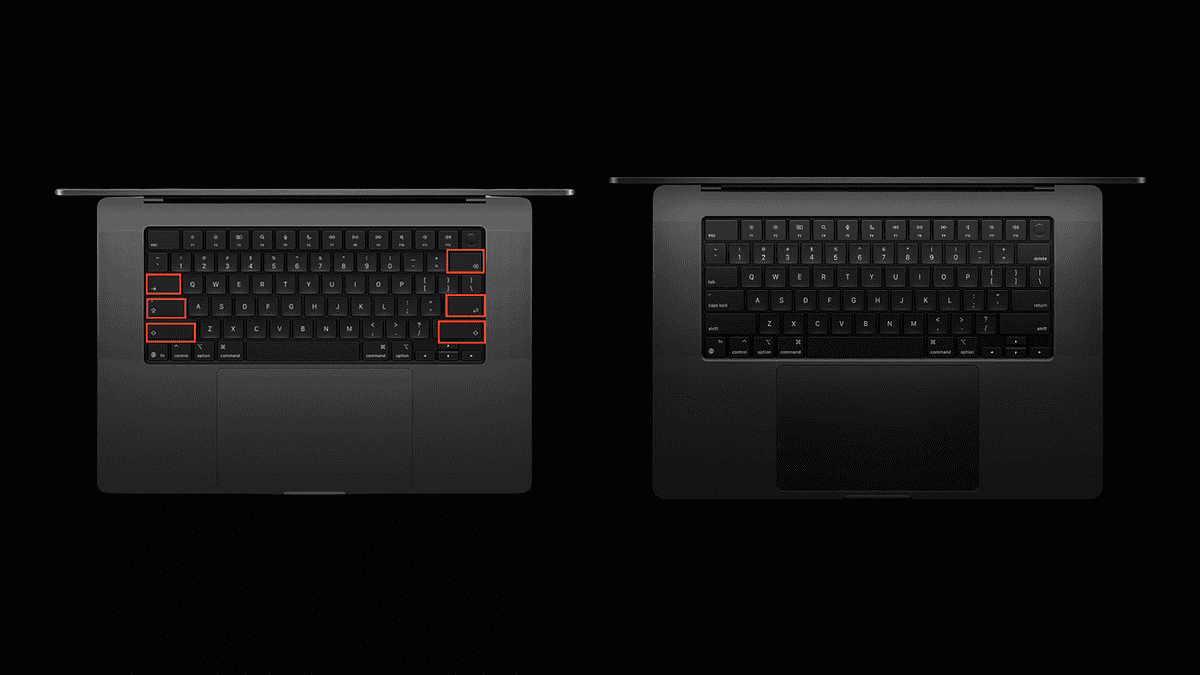 Apple Replaces Text Labels With Glyphs on New MacBook Keyboards