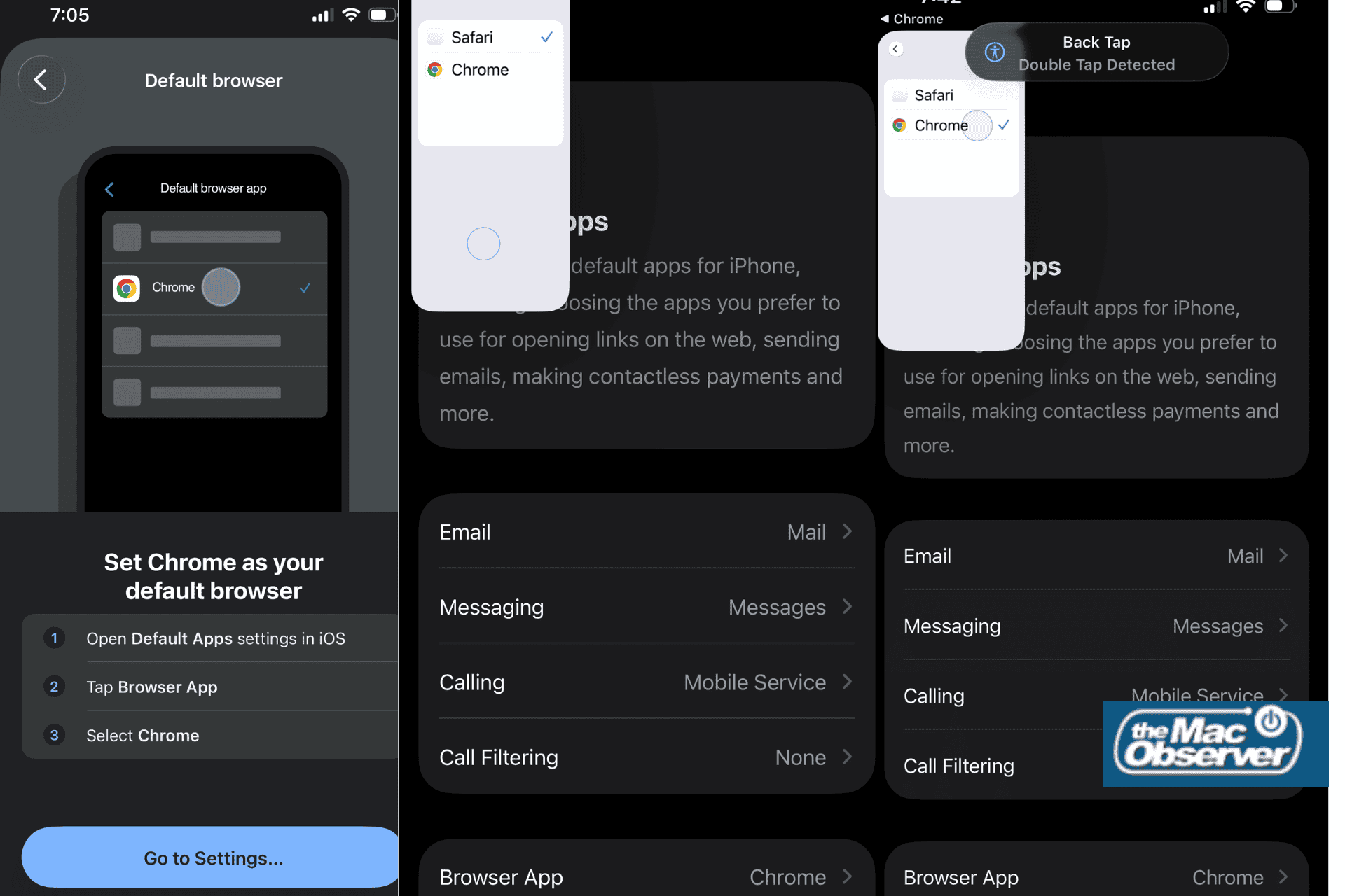 Chrome on iOS tests picture-in-picture guide to set it as the default ...