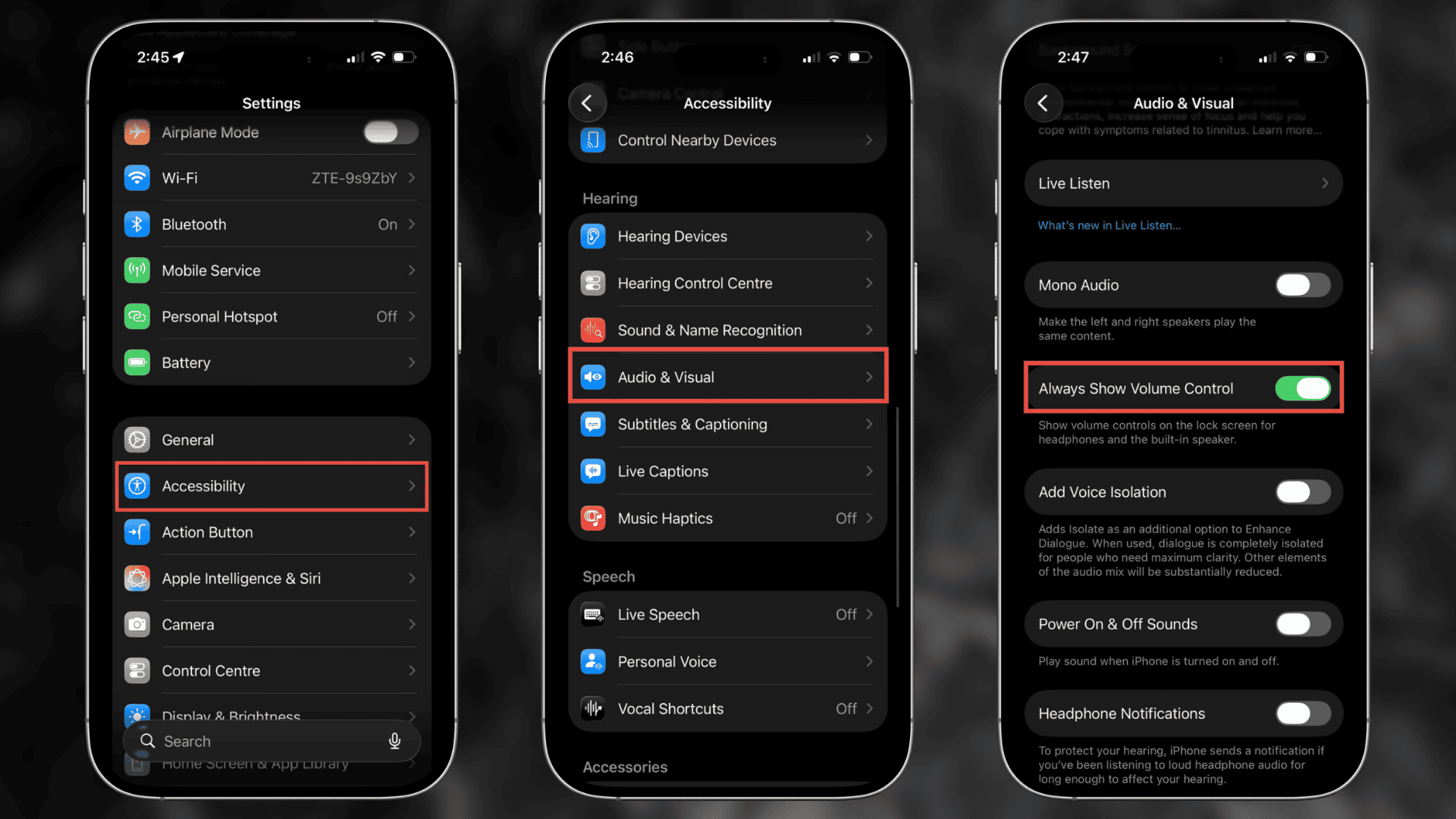 How to Add Volume Slider on iPhone Lock Screen in iOS 26