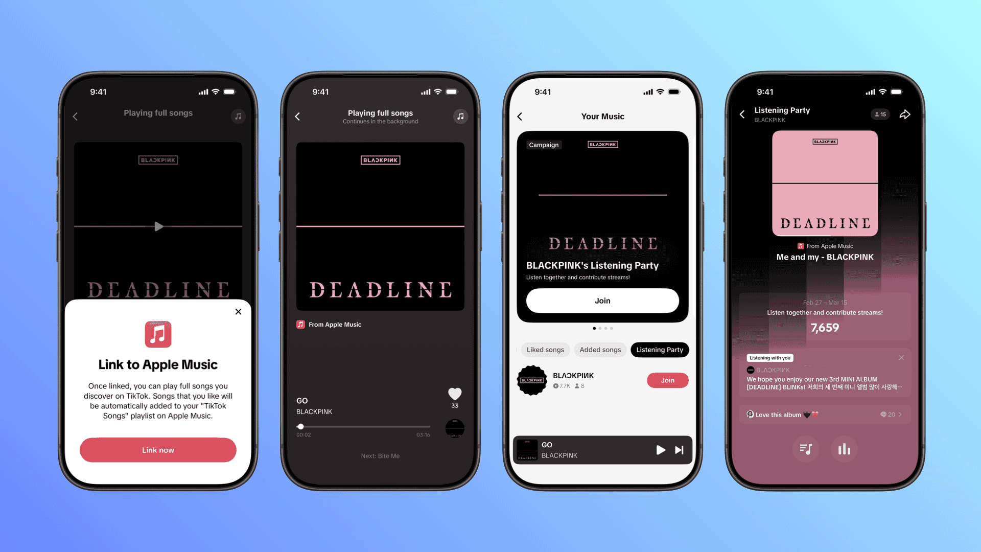 TikTok now lets Apple Music users play full songs inside the app