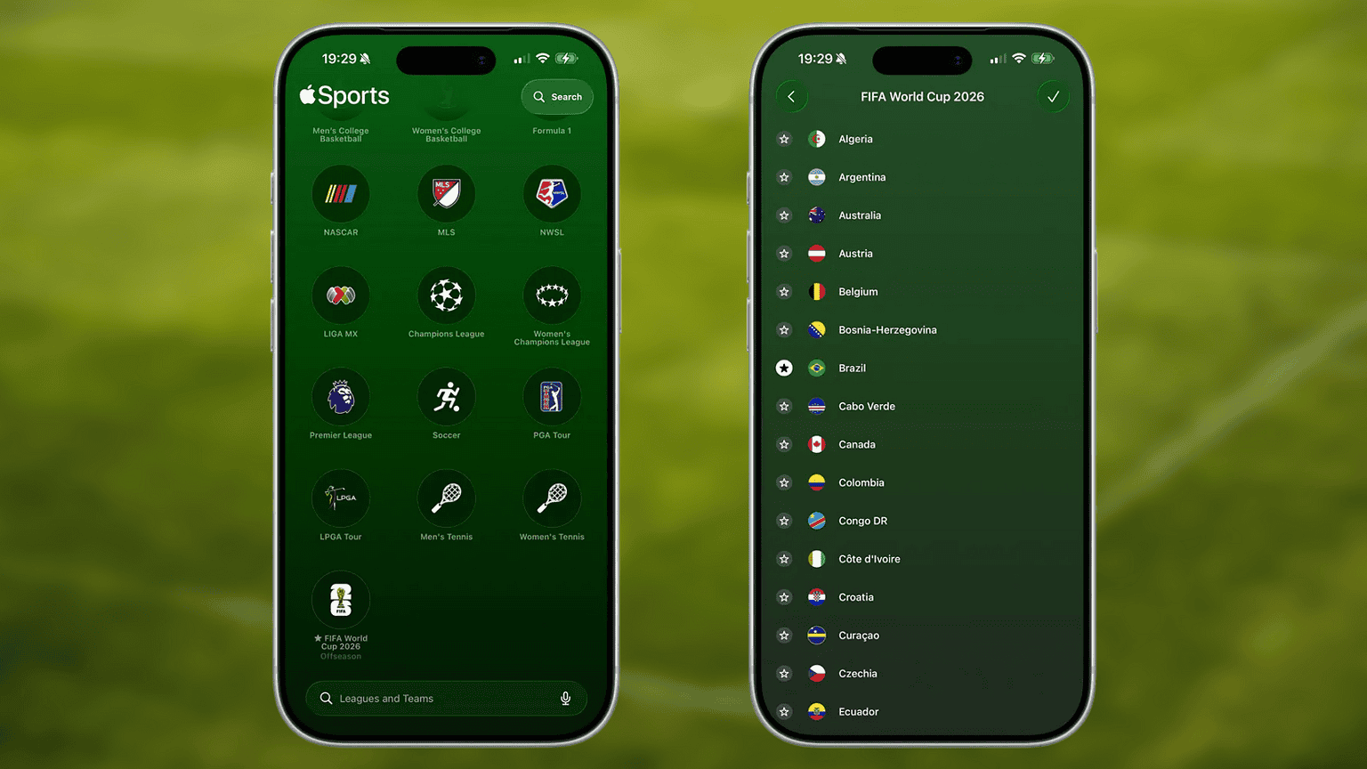 Apple Sports Update adds FIFA World Cup 2026 Tracking, Live Scores and More