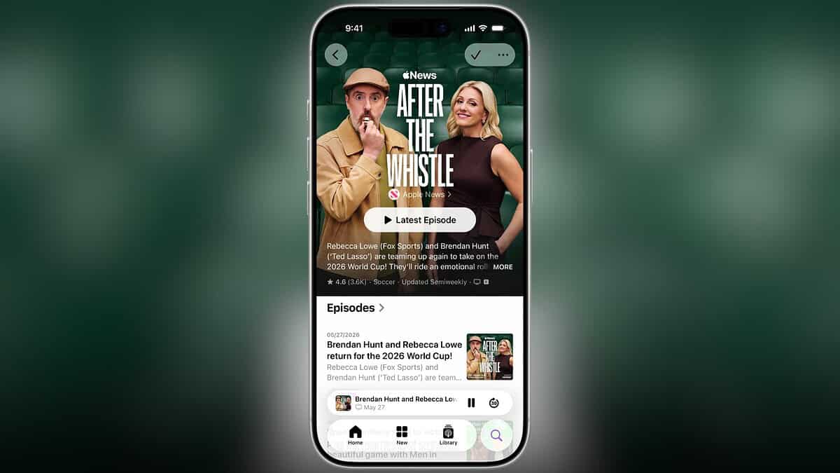Apple Brings Back ‘After the Whistle’ Podcast for the 2026 FIFA World Cup