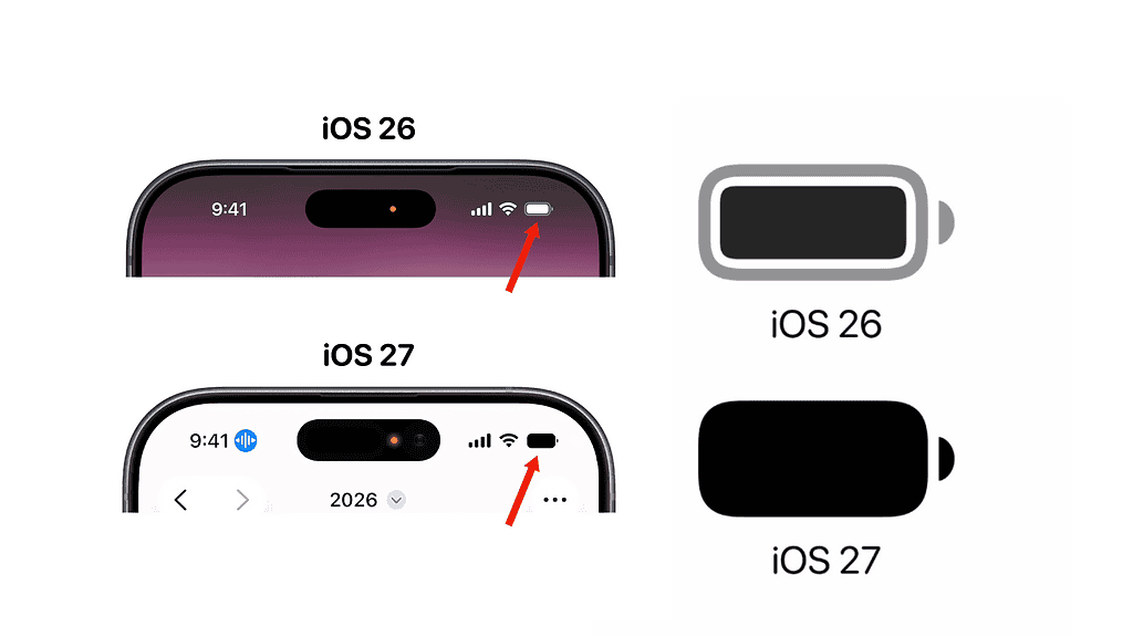 iOS 27’s Battery Icon Change Has People Looking Twice at Their iPhones
