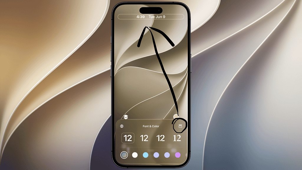 iOS 27 Adds a Small Clock Mode to the iPhone Lock Screen