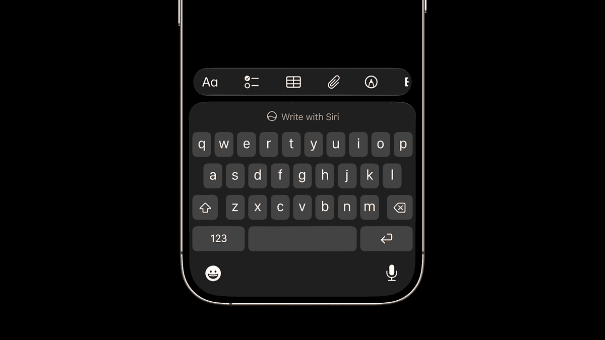iOS 27 Beta 2 Adds New Write with Siri Features for Text Editing