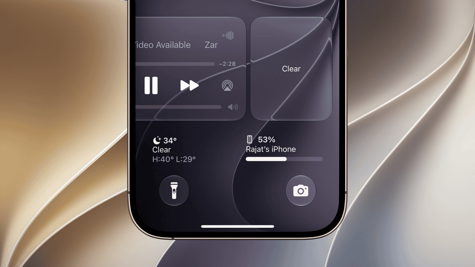 iOS 27 Lets You Dismiss the Now Playing Widget From the Lock Screen