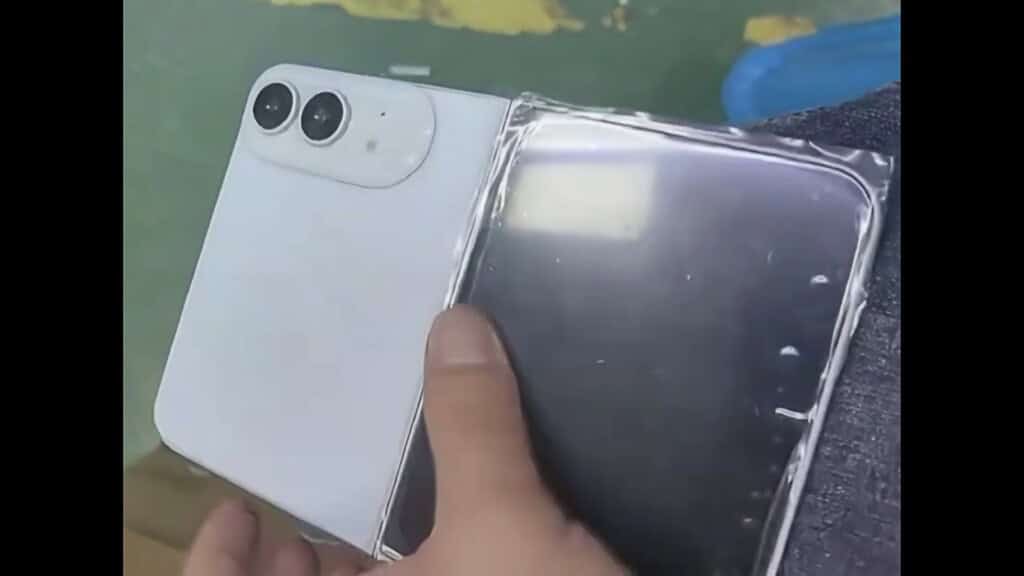 iPhone Ultra Leak Shows Apple's First Foldable in White Finish