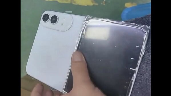 iPhone Ultra Leak Shows Apple's First Foldable in White Finish